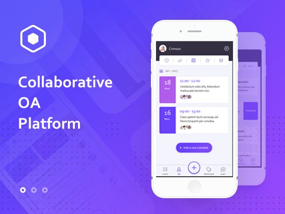 Collaborative OA Platform_离野-站酷ZCOOL