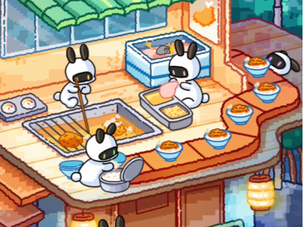 兔兔的鸡腿盖饭_兔克tukier-站酷ZCOOL