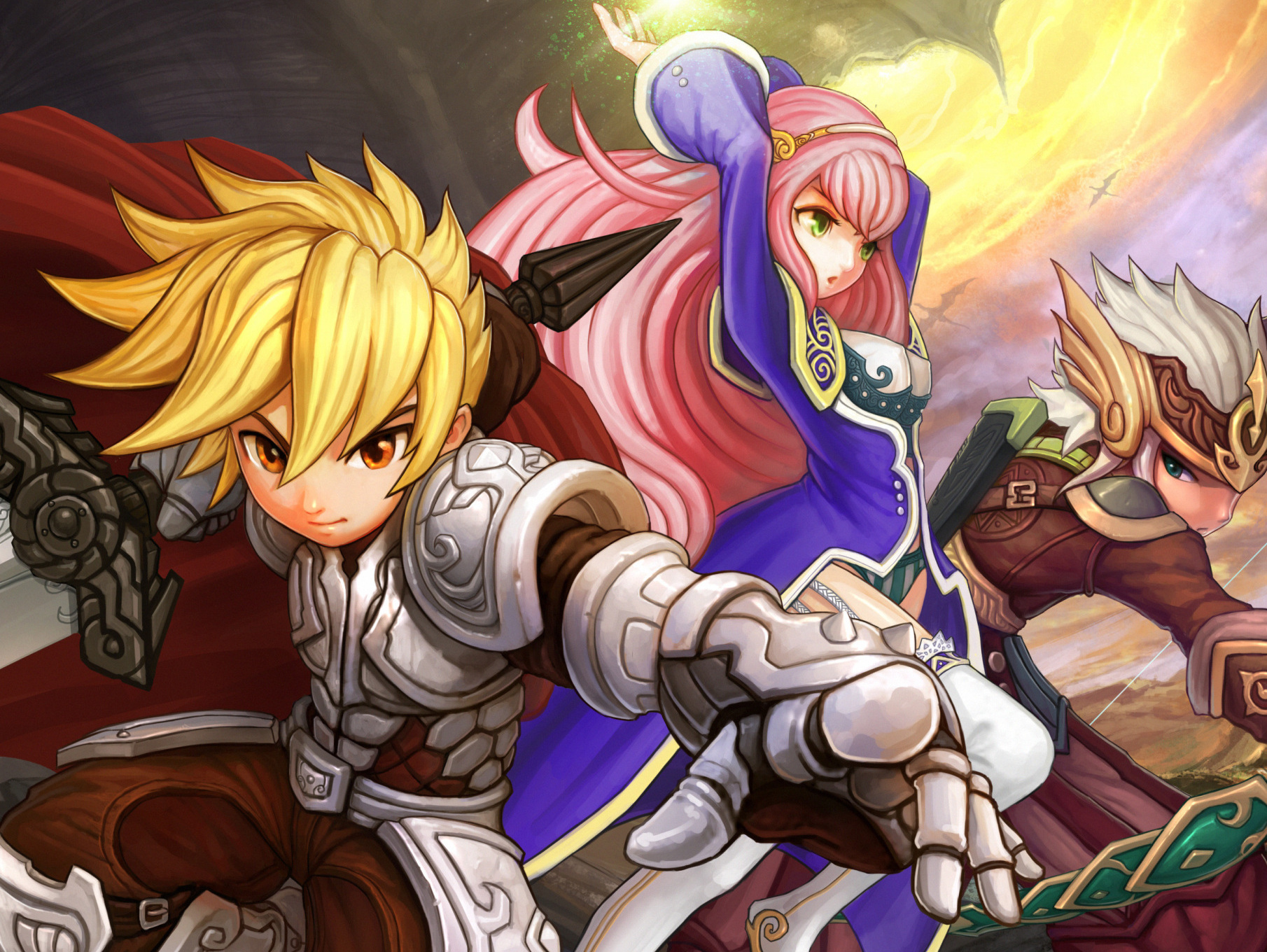 Loading界面海报图（2013）_胸毛萬岁HJames-站酷ZCOOL