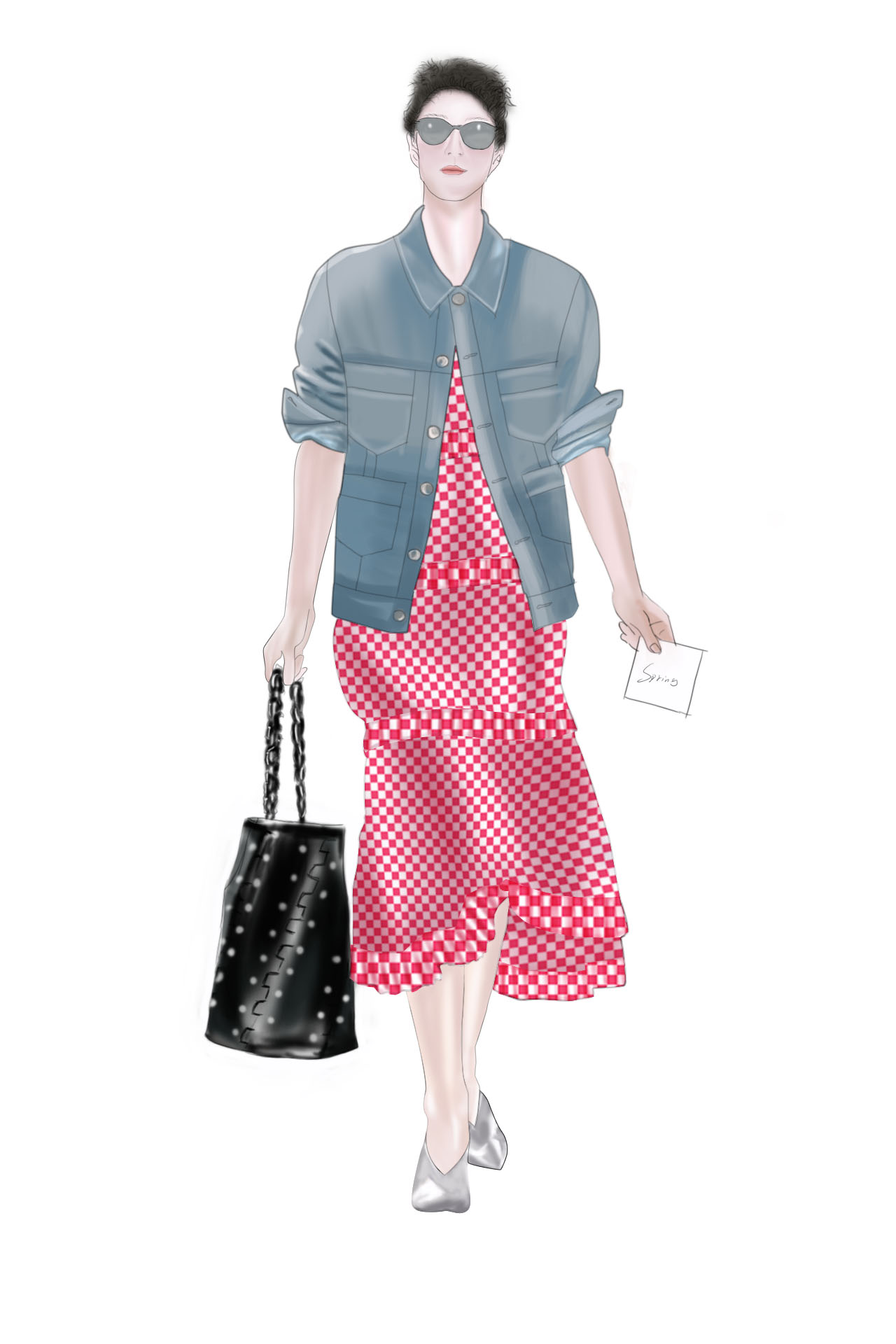 棋盘格的最爱_cghhh-站酷ZCOOL