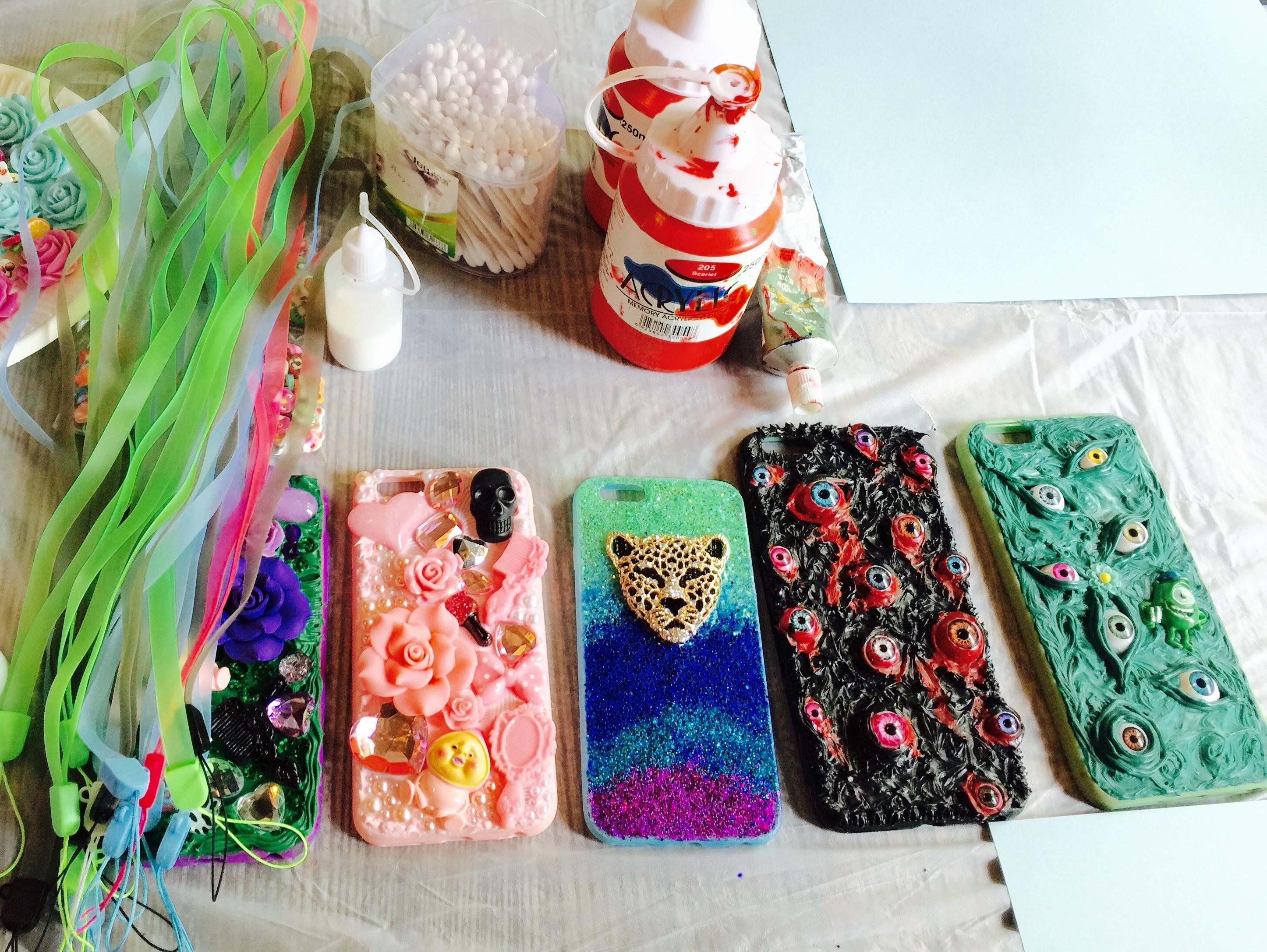 奶油胶DIY创意手机壳！_guilaodao-站酷ZCOOL