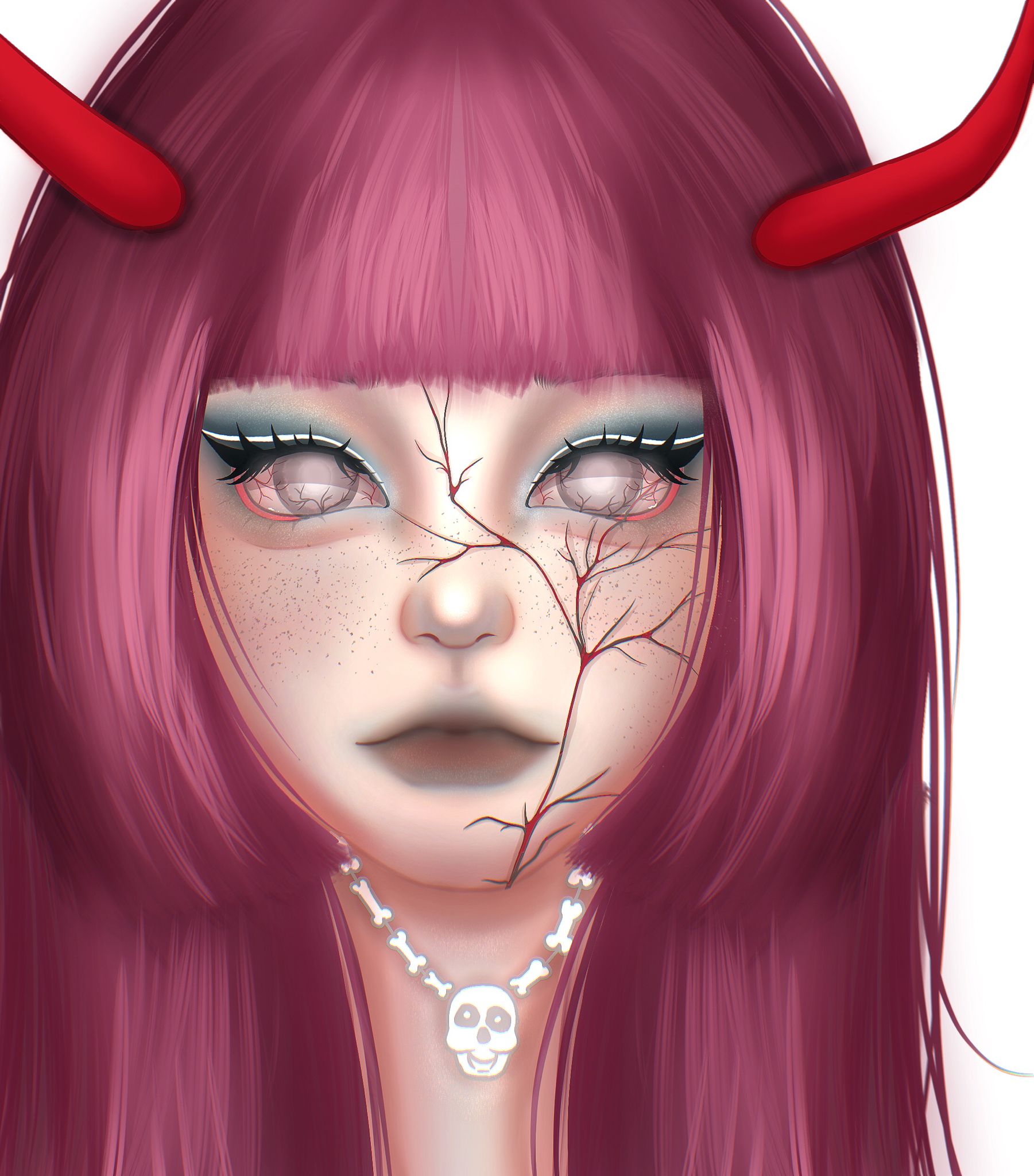 《双生系列之恶魔》_o菜菜不菜o-站酷ZCOOL