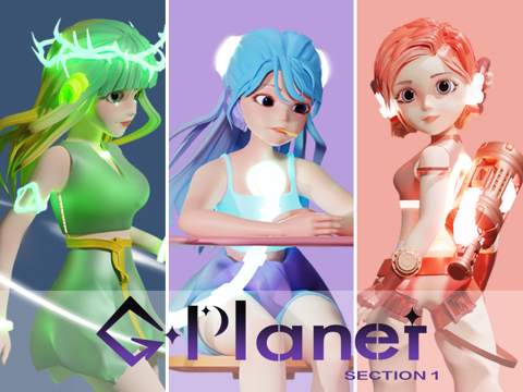 G-planet section1 卡通角色设计_Nncindy-站酷ZCOOL