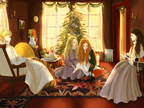 【插画|影视】小妇人 little women_YUNYUI-站酷ZCOOL