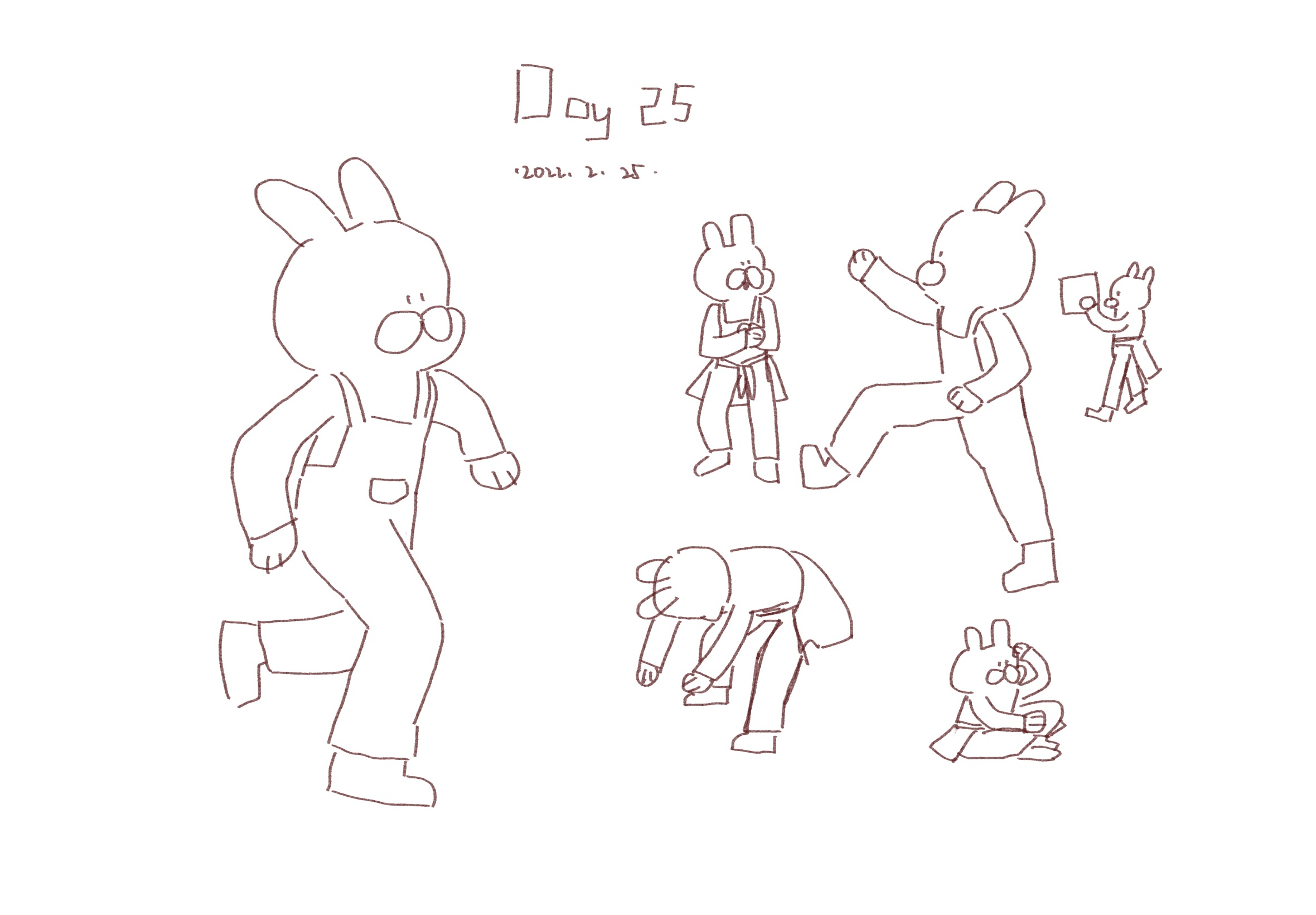 速写挑战day25_好大一颗西瓜籽-站酷ZCOOL