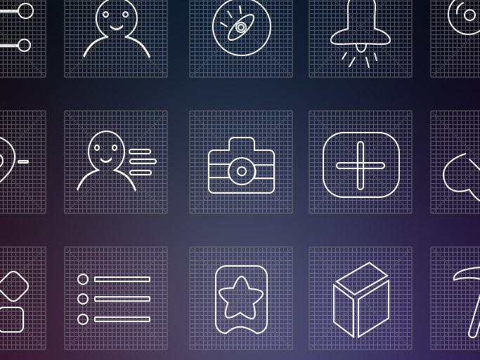 20个常用剪影图标_caiqin_520fengze-站酷ZCOOL