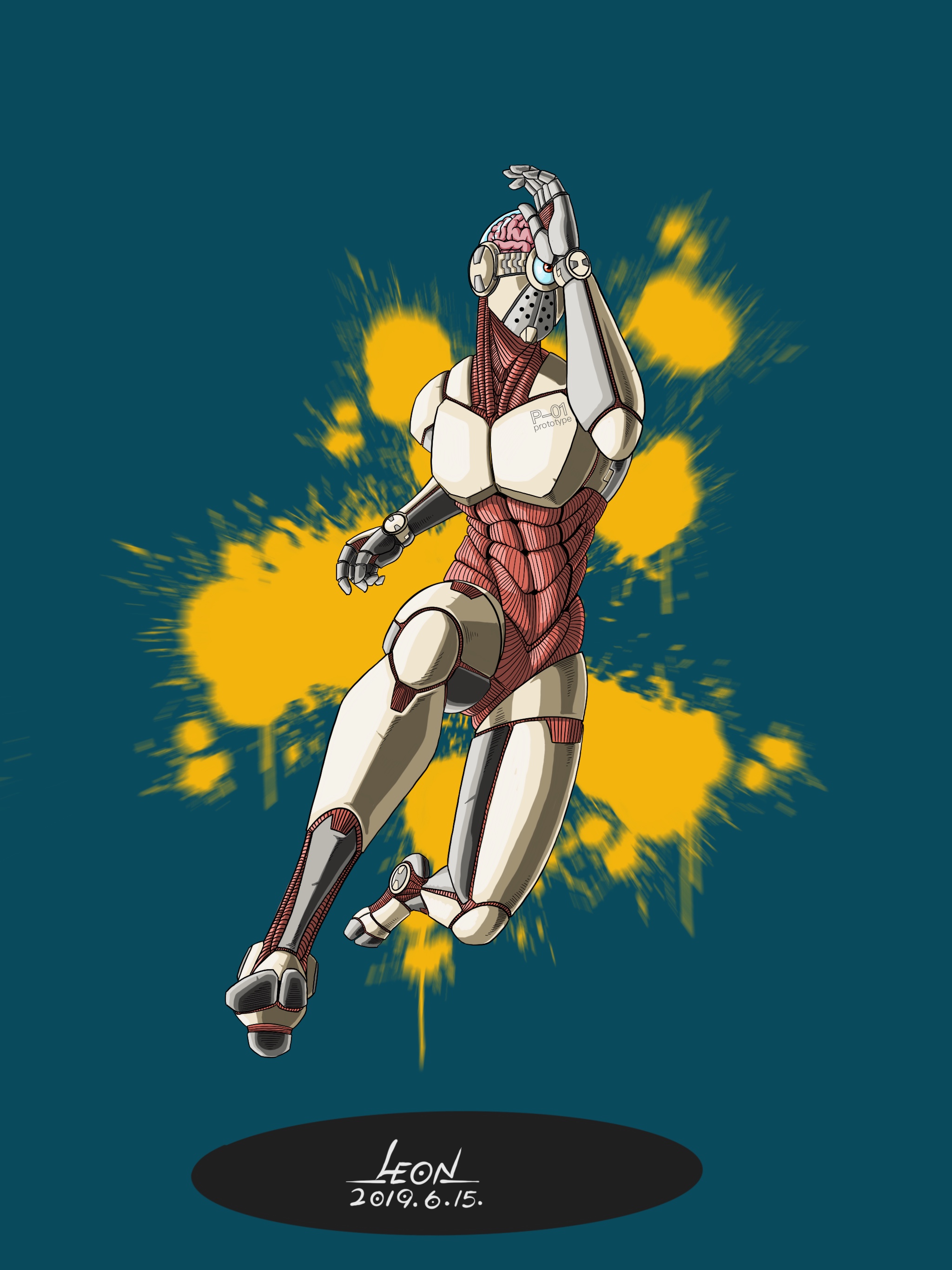 奔跑吧肥宅_LeonKT-站酷ZCOOL