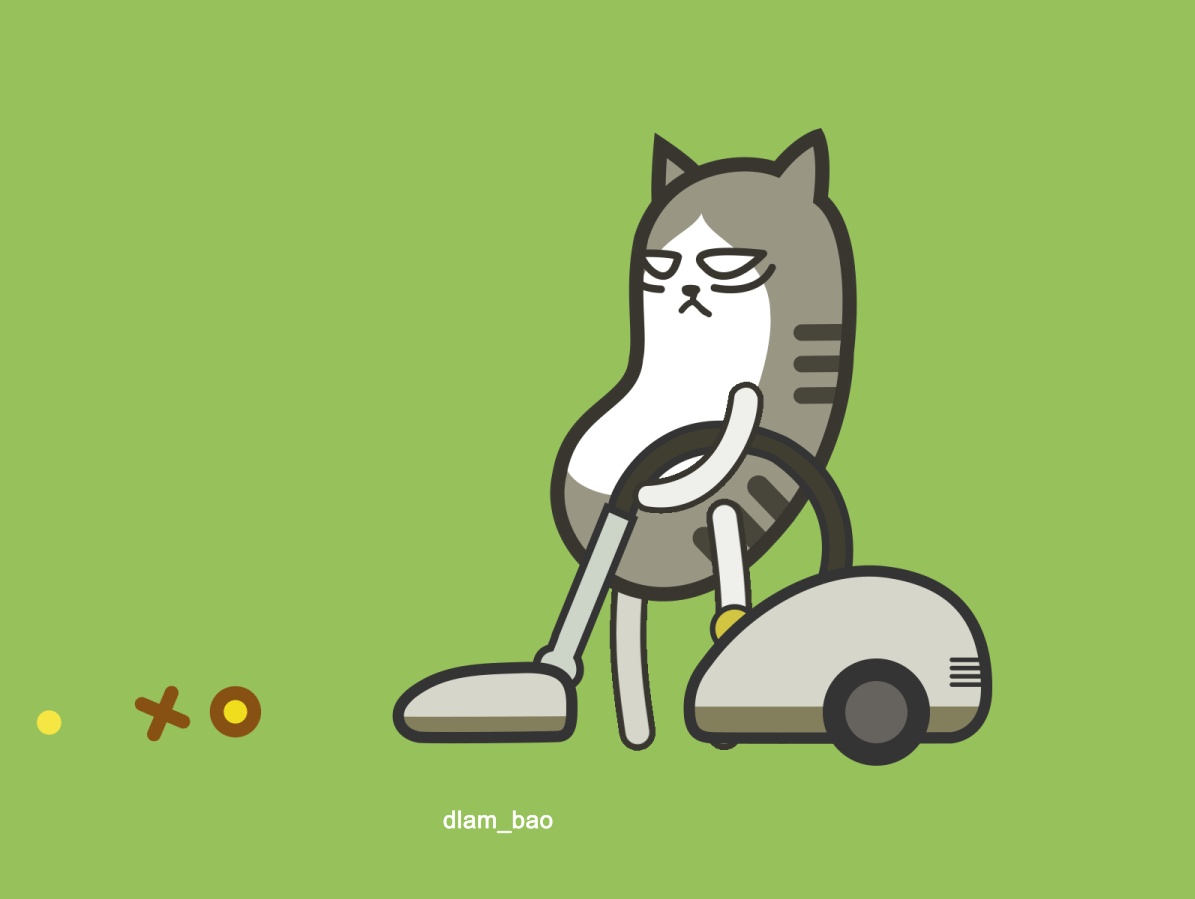 肥呢呢吸尘运动 动画~_dlam_bao-站酷ZCOOL