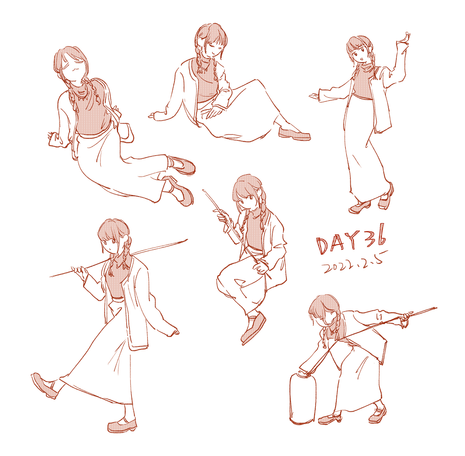 #速写60天挑战赛# DAY36_Z905667333-站酷ZCOOL