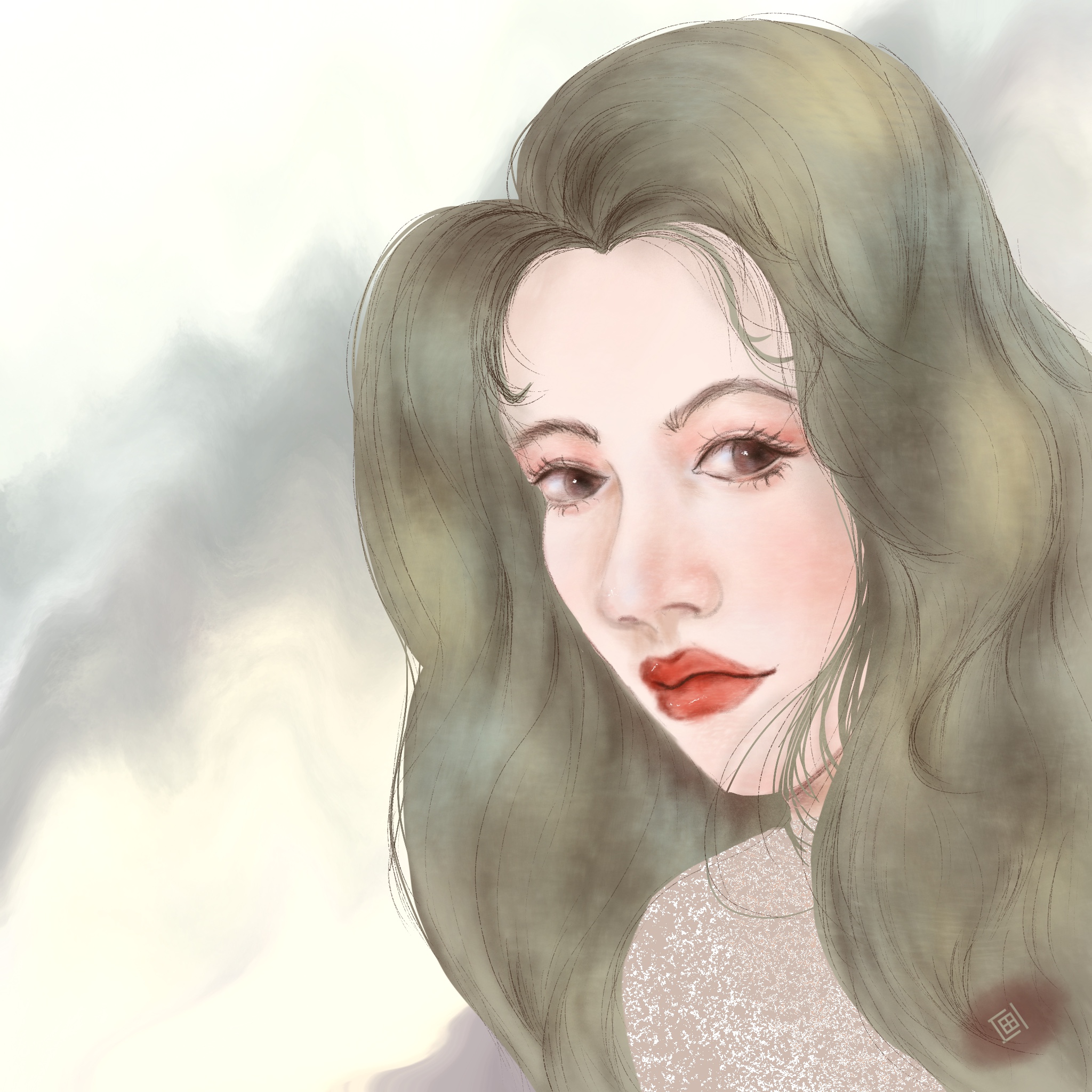 回眸_画宠-站酷ZCOOL