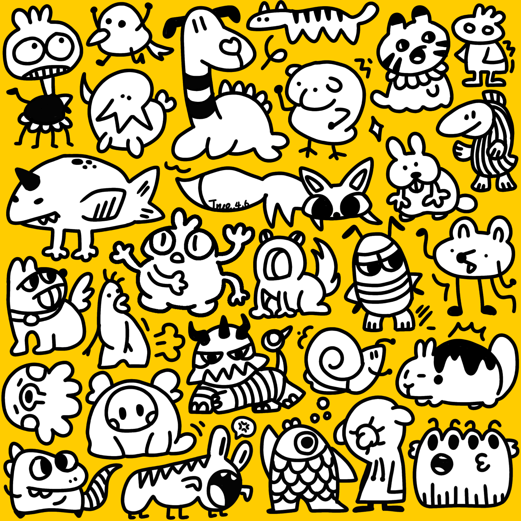 Touch Monsters_图苏图图-站酷ZCOOL