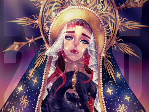 Procreate插画练习—Princess-3_KDW_J-站酷ZCOOL