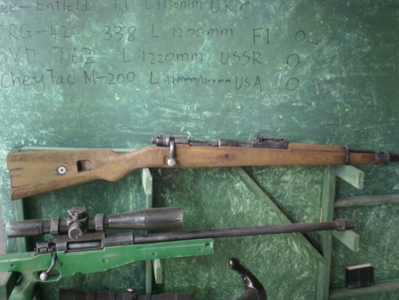 毛瑟98k 和 awm _一本正经的老李-站酷ZCOOL