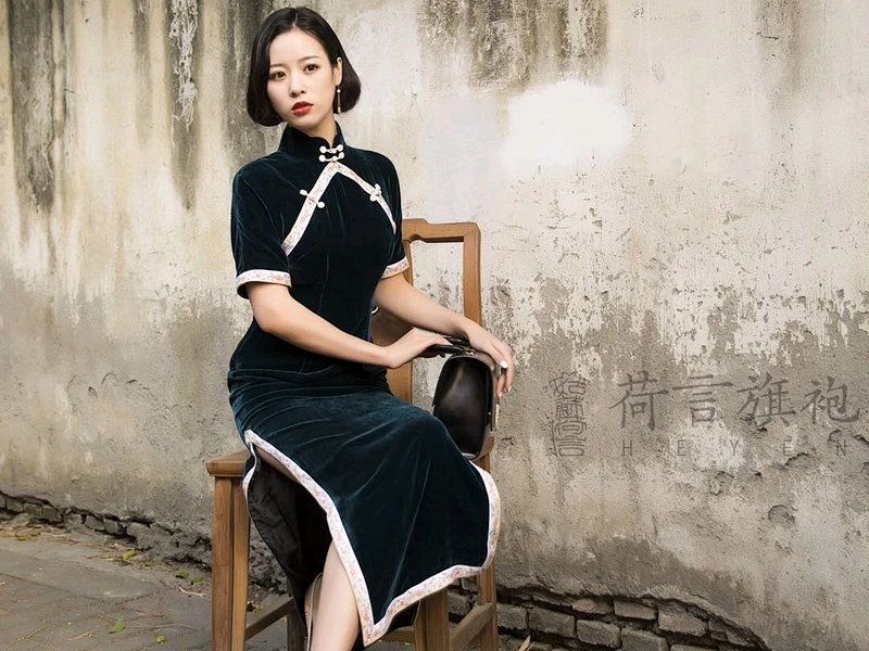 旗袍_衍生chen-站酷ZCOOL