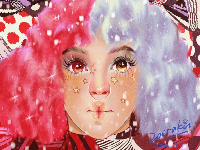 Sia 头像 专辑封面_甜枣Z-站酷ZCOOL