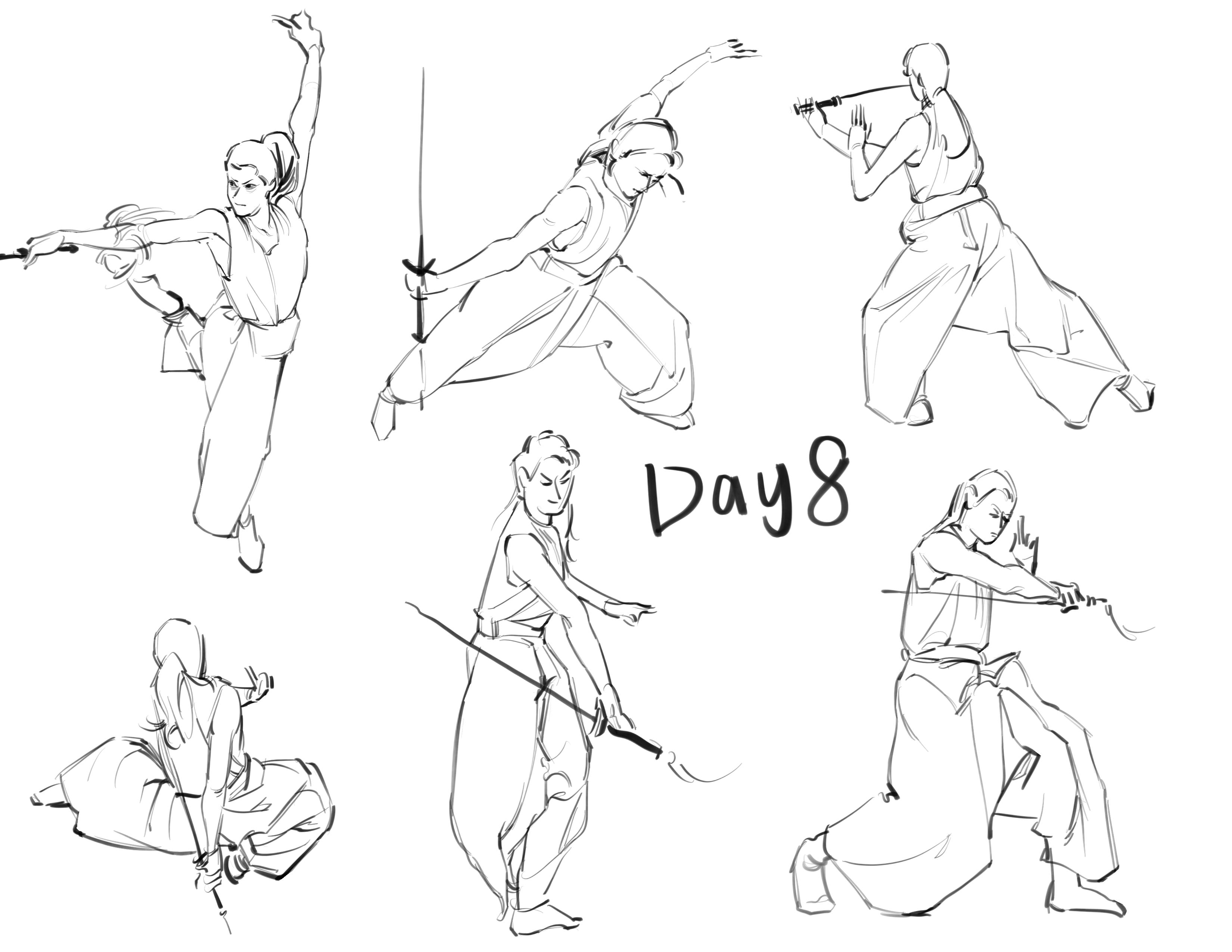 #速写60天挑战赛#DAY8@速写班长_窓巛-站酷ZCOOL