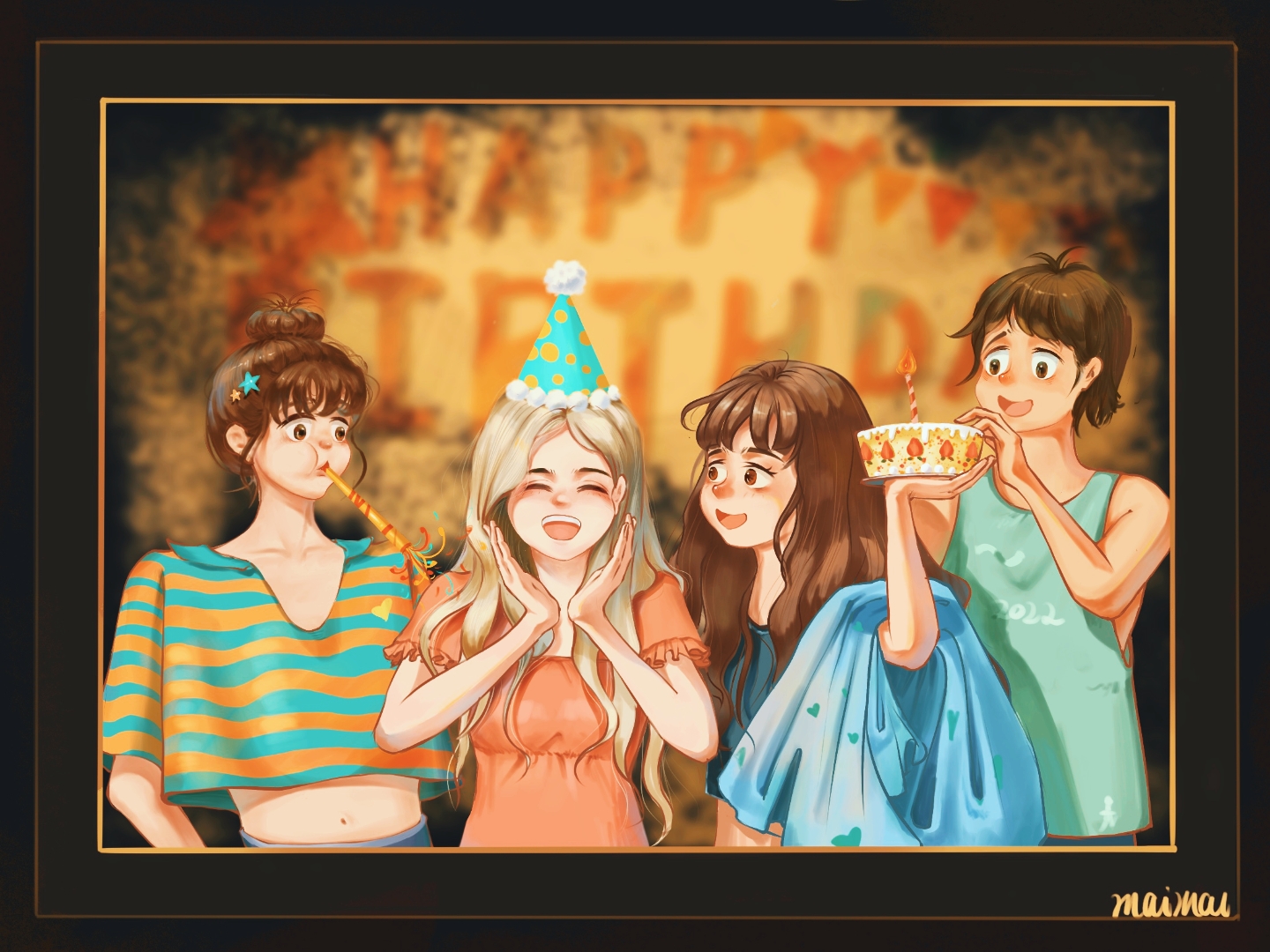 插画分享—生活趣事_梅maimai-站酷ZCOOL