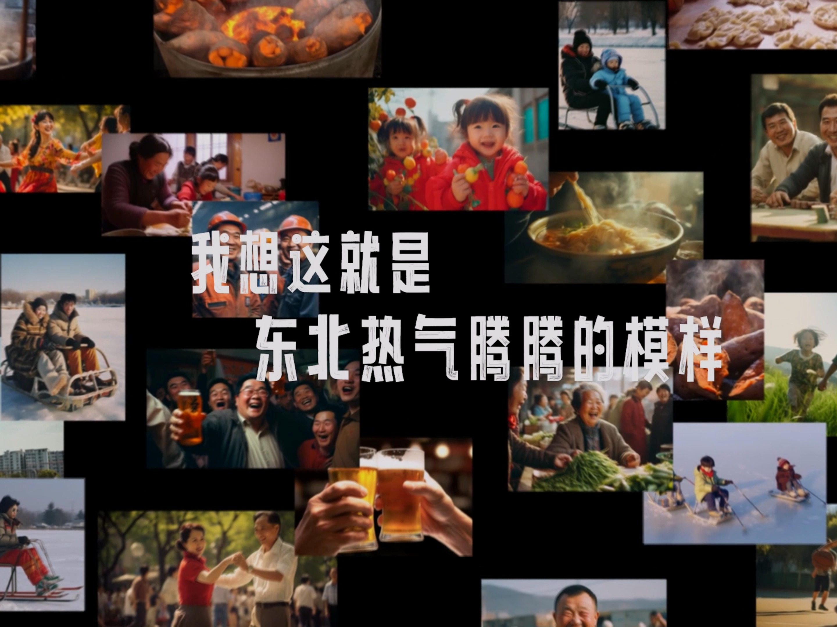 华润置地东北大区 | AI眼里的东北_AALEXVISION-站酷ZCOOL