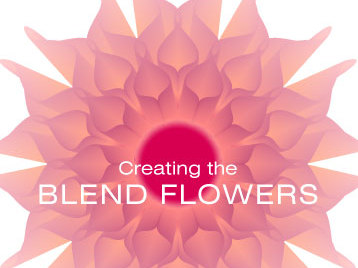四月设计第五弹 Blend Flower Illustrator Tutorial混合AI教程第一_LynnChou-站酷ZCOOL