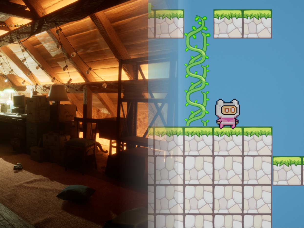 712-UE5，密室逃脱，2d level练习_流鸢_0413-站酷ZCOOL