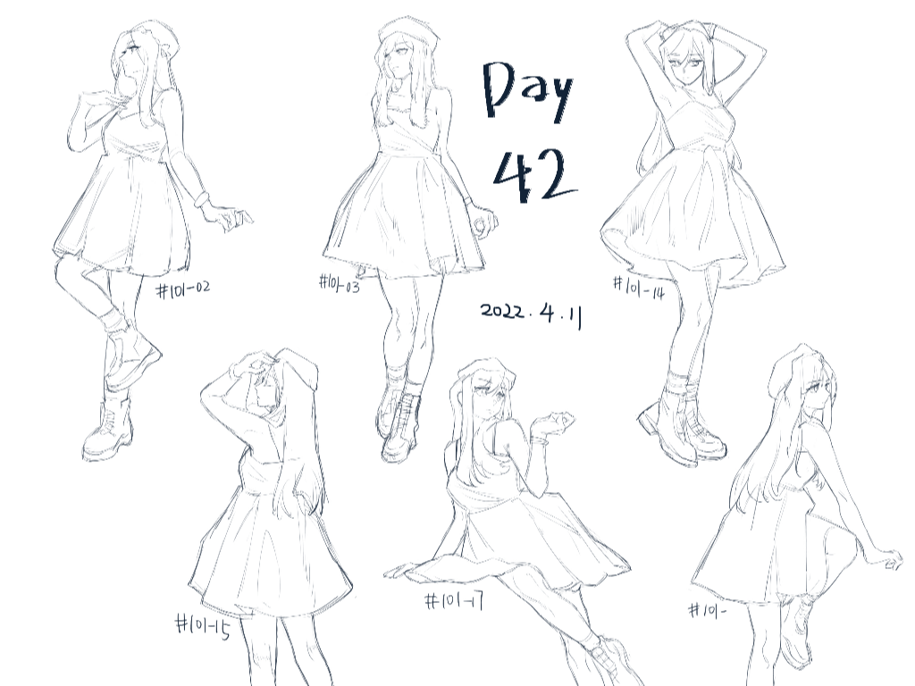 #速写60天挑战赛#day42@速写班长_快乐废物小熊-站酷ZCOOL