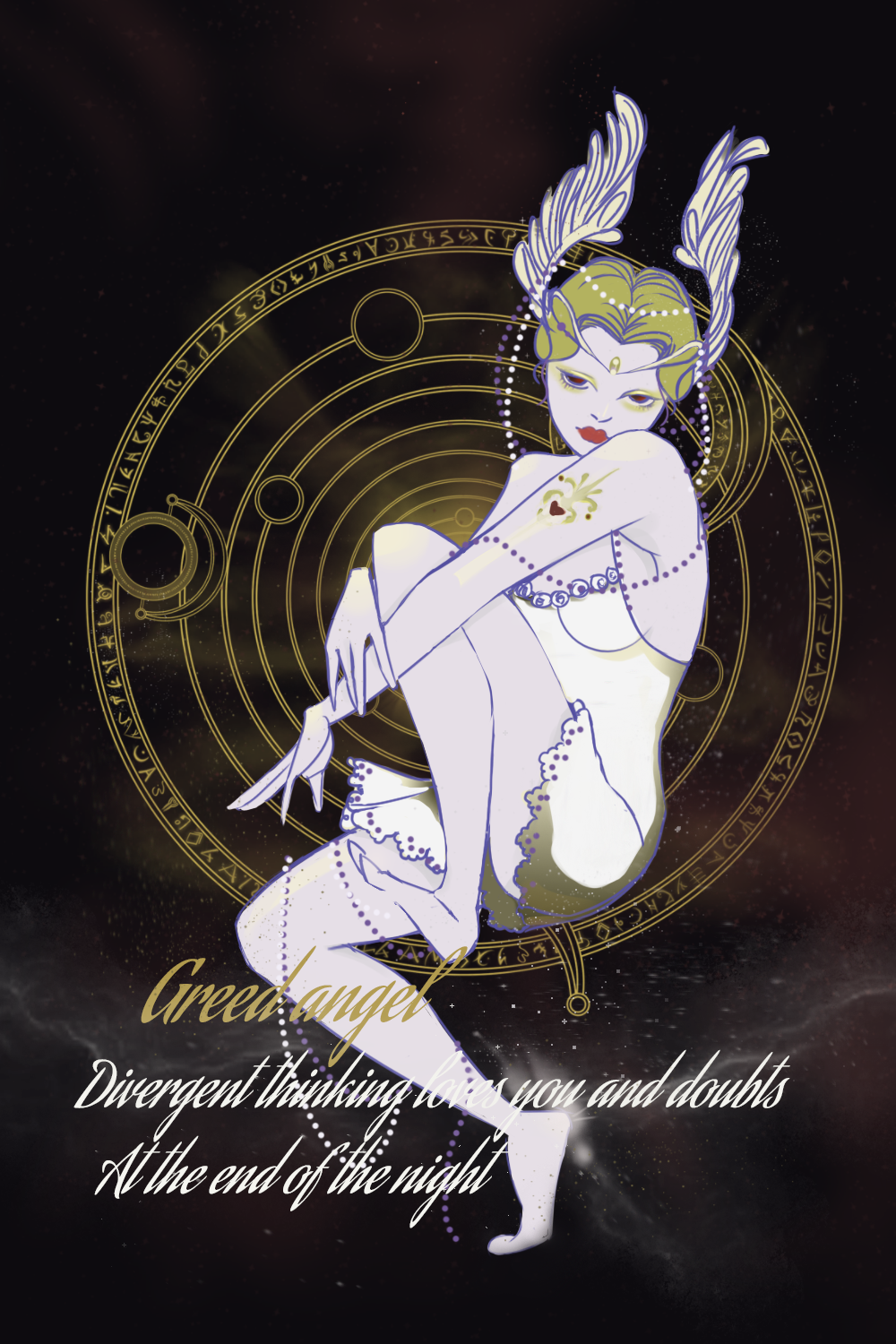 贪婪天使_末星夜-站酷ZCOOL