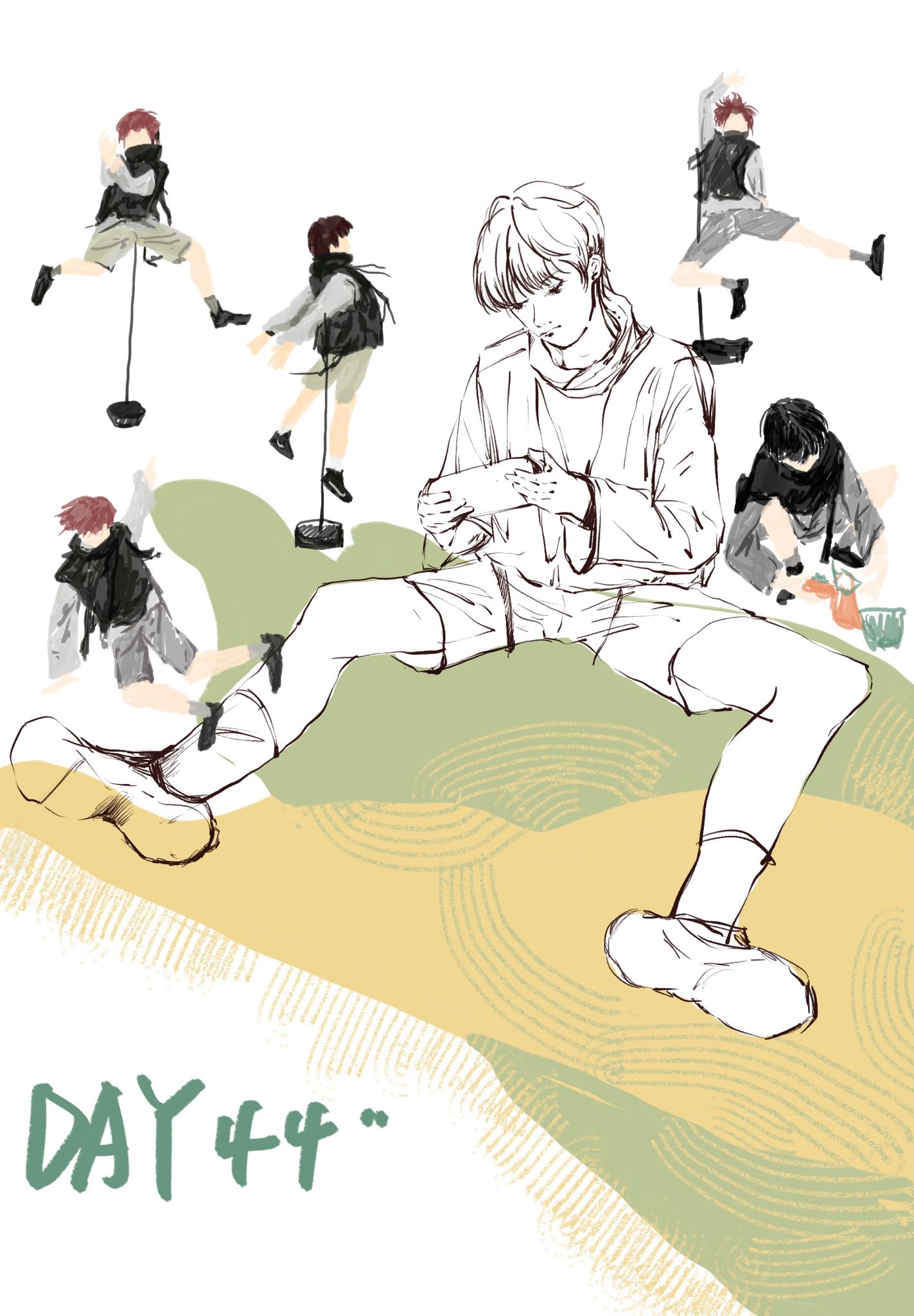 #速写60天挑战赛#day44@速写班长_山止shanzhi-站酷ZCOOL