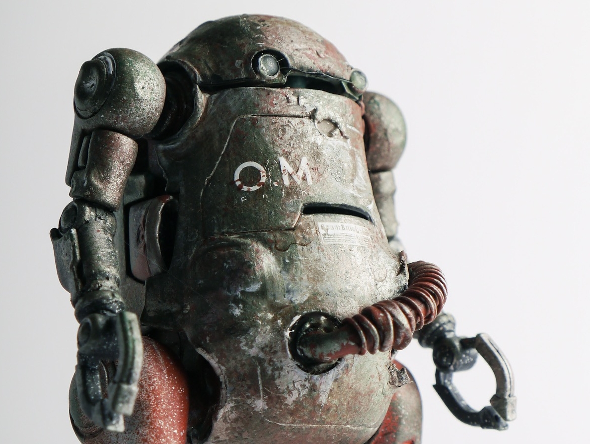 MECHATRO WEGO“狂怒版” 重度旧化涂装_nitailong-站酷ZCOOL