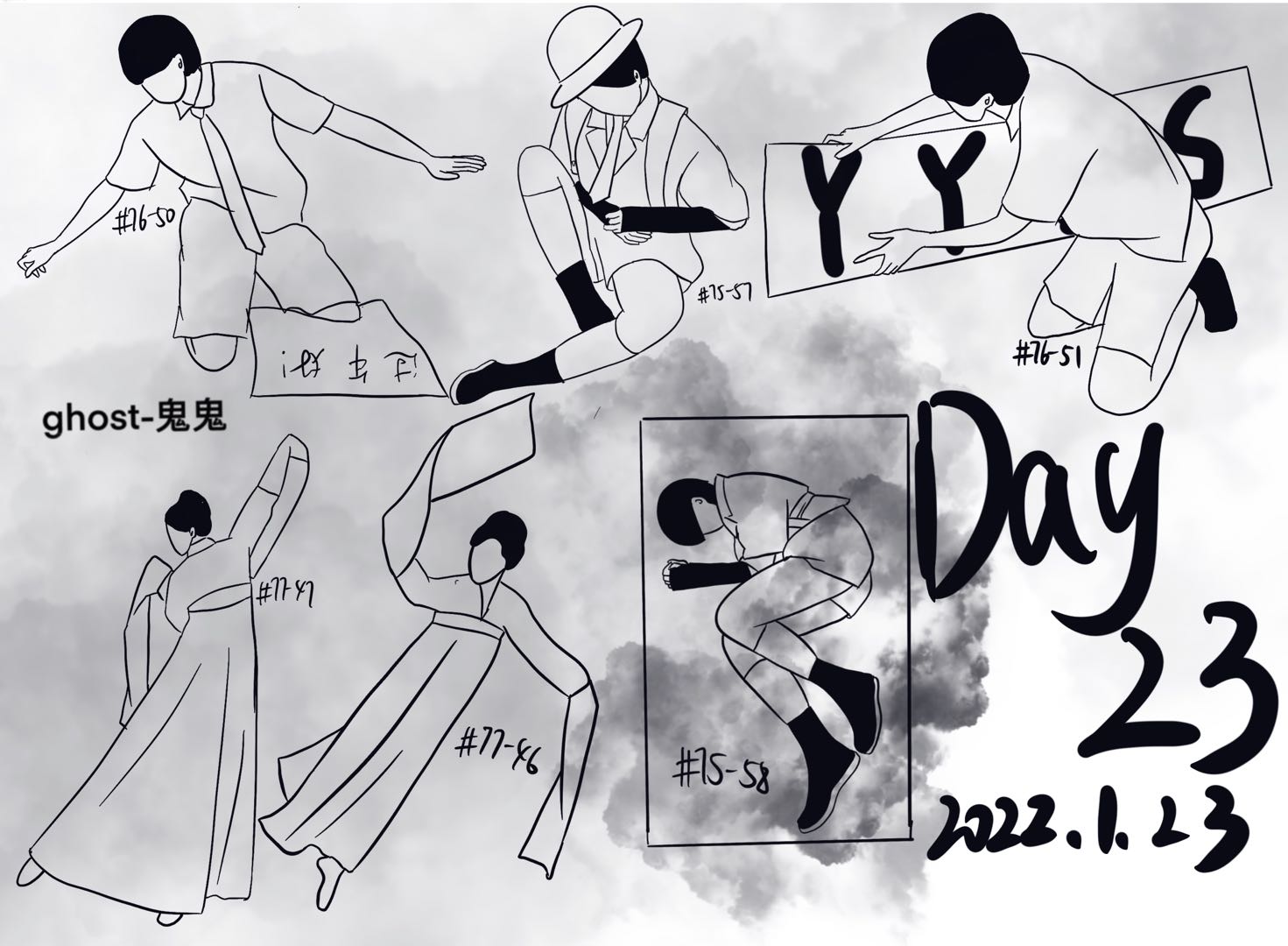 #速写60天挑战赛# Day23@速写班长 _kghost-站酷ZCOOL