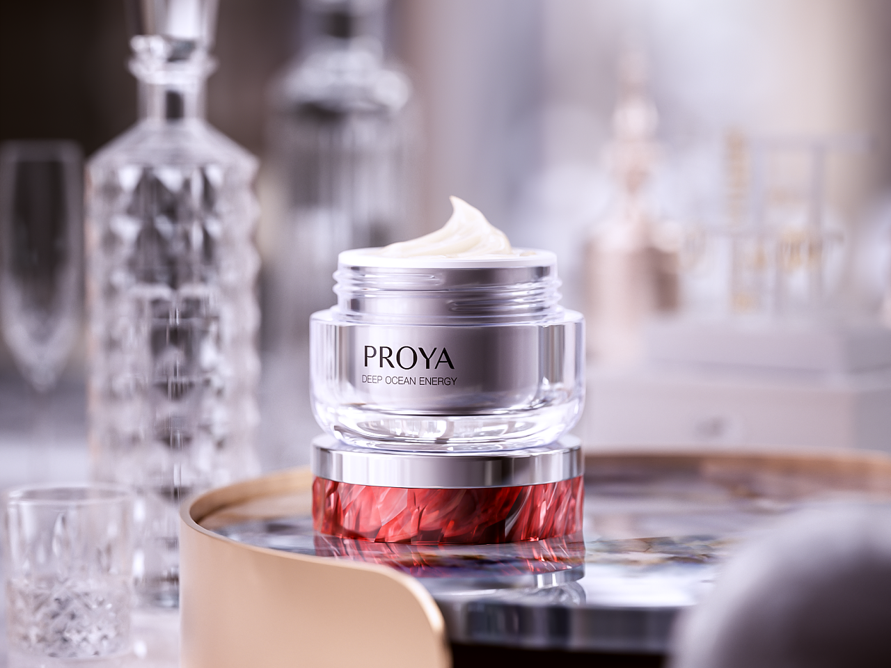 Proya珀莱雅｜红宝石系列静帧渲染_百威不是啤酒-站酷ZCOOL