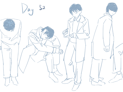 #速写60天挑战赛# @速写班长 day52_ZHIHEEE-站酷ZCOOL