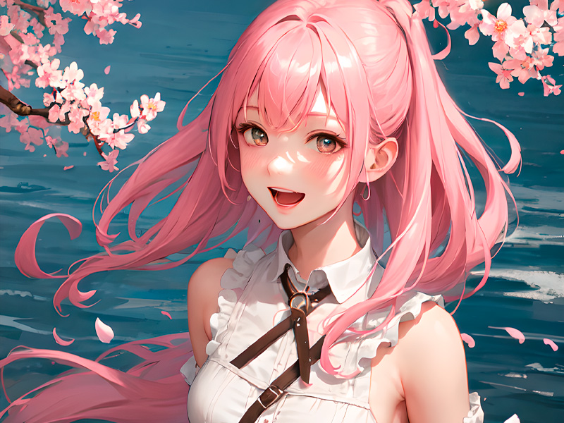 【AI绘画作品-52】又是一年樱花季_AICreator官方-站酷ZCOOL