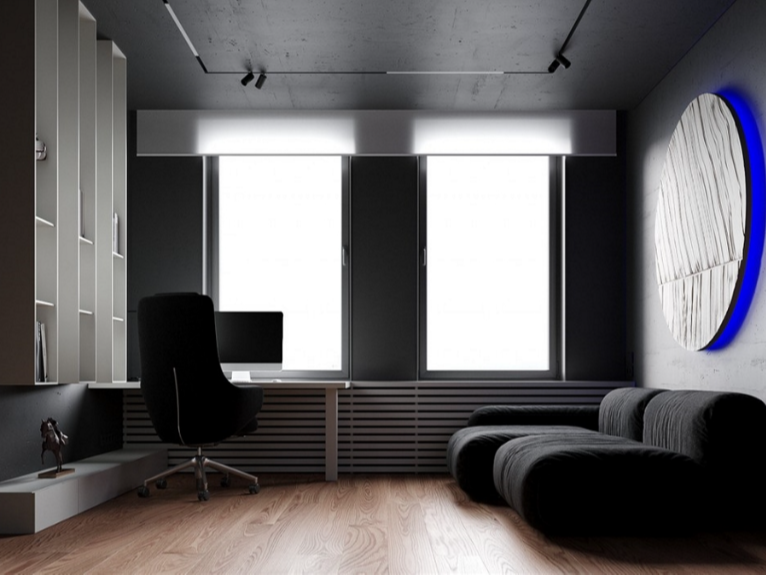 黑白极简风家装_xiaoguotu6607-站酷ZCOOL