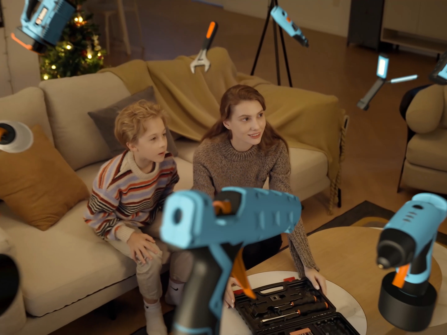 圣诞节品牌视频 | 胶枪（工具类）产品视频_ONLYBIU-站酷ZCOOL