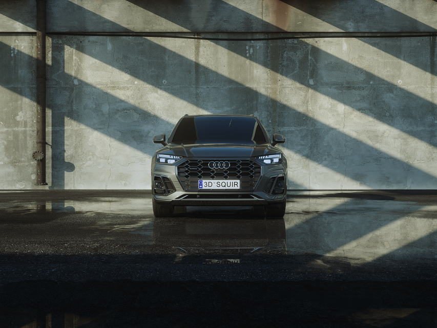 2021_Audi_Q5L_Car Show_part_呆头成-站酷ZCOOL