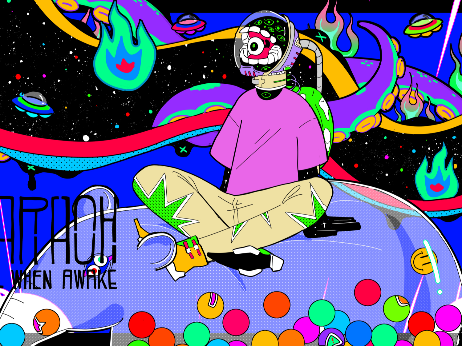 DO EVIL WHEN AWAKE_吃沙嗲的老爹-站酷ZCOOL