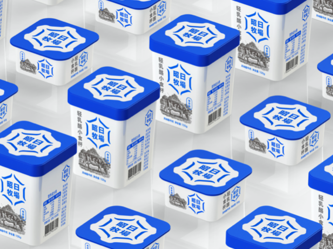 昭日牧场x彭狮 I 健康自由的味道 奶牛知道_彭狮设计实验室-站酷ZCOOL