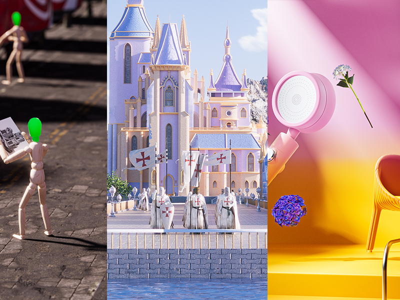 c4d场景渲染_AH老亮-站酷ZCOOL