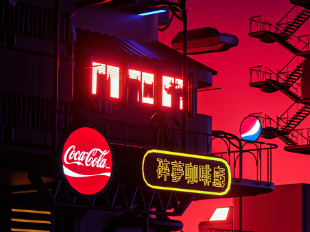 三维 赛博朋克_hfy小黄-站酷ZCOOL