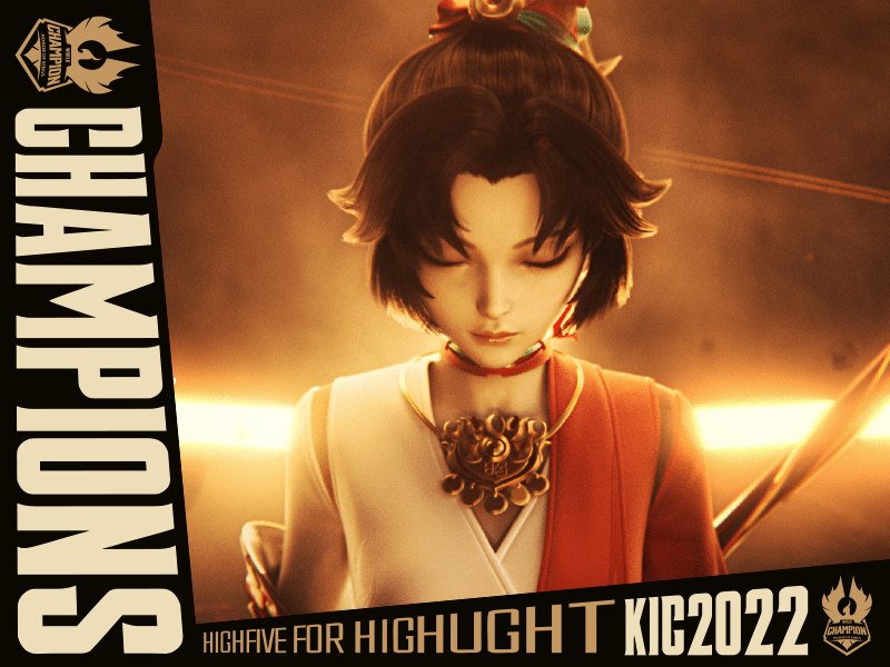 UIDx2022王者世冠KIC：High five for highlight！_UIDWORKS-站酷ZCOOL