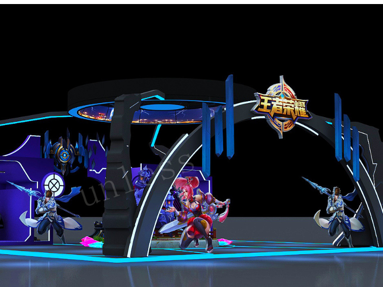 王者荣耀路演_unless设计-站酷ZCOOL