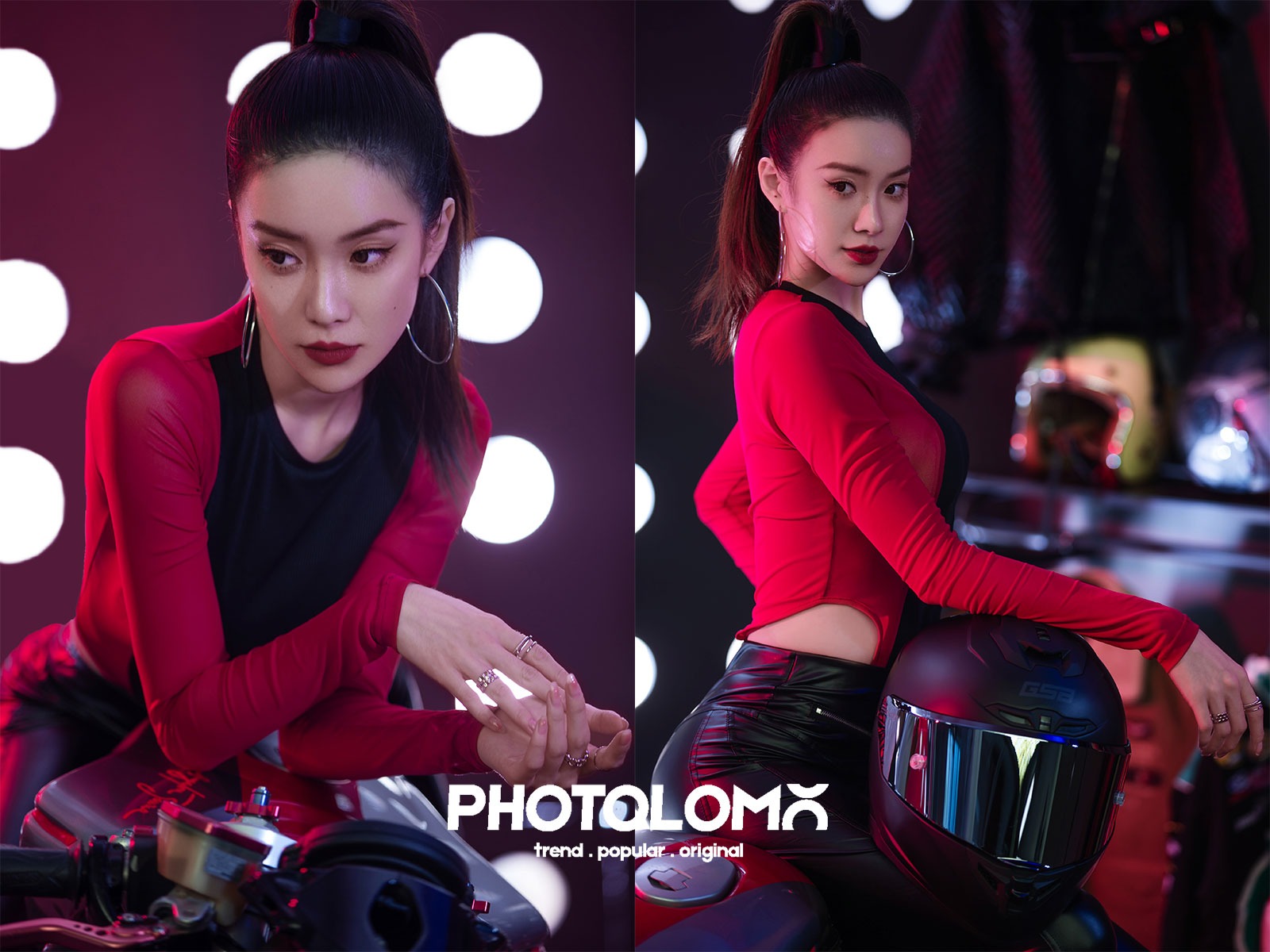 科技感满满写真，来做一回漫威机车女主角_遇见YUJIAN-站酷ZCOOL