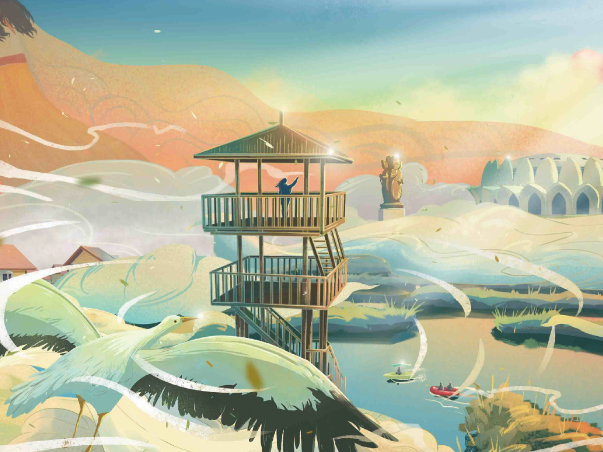 唐山城市形象插画设计_芦楠笙-站酷ZCOOL