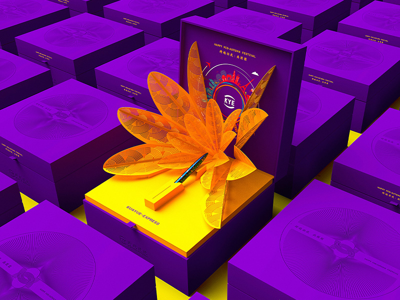 跨越速运「微笑服务」2022中秋概念礼盒设计_INSZ言志-站酷ZCOOL