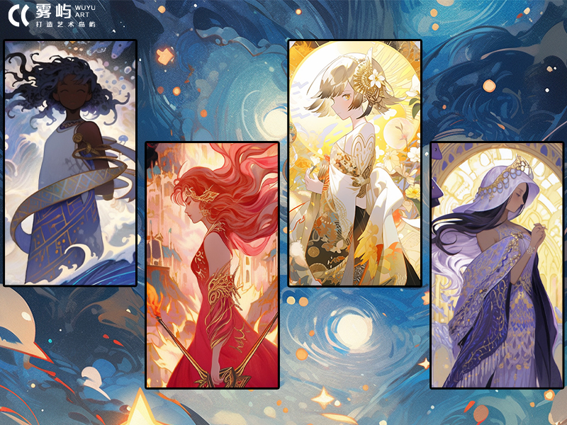 星空物语塔罗牌_红豆爱奶茶-站酷ZCOOL