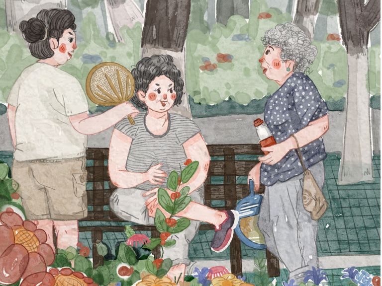 友谊如花_岑有山-站酷ZCOOL