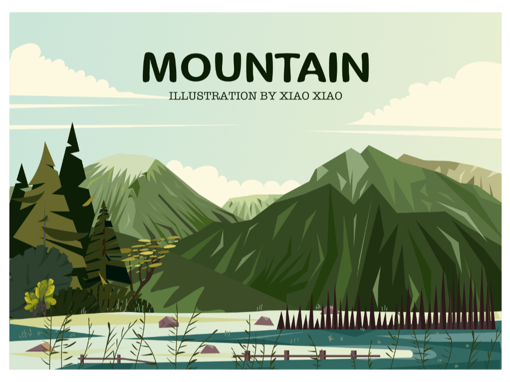 出门看风景系列1_筱筱Candy-站酷ZCOOL