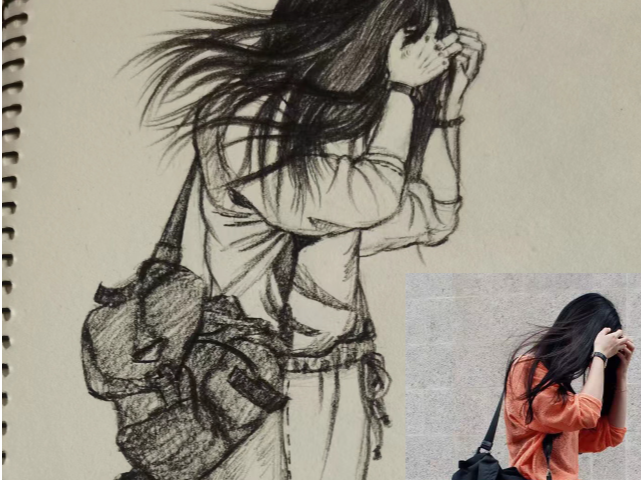 30天速写打卡30_慢慢兮-站酷ZCOOL