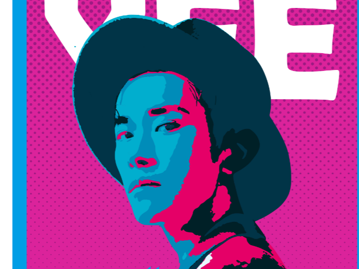 波普人像海报-易烊千玺-Jackson Yee_山下今-站酷ZCOOL