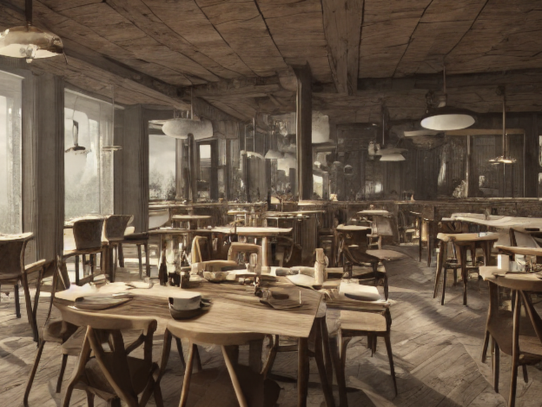 北欧餐厅_空空如也123-站酷ZCOOL